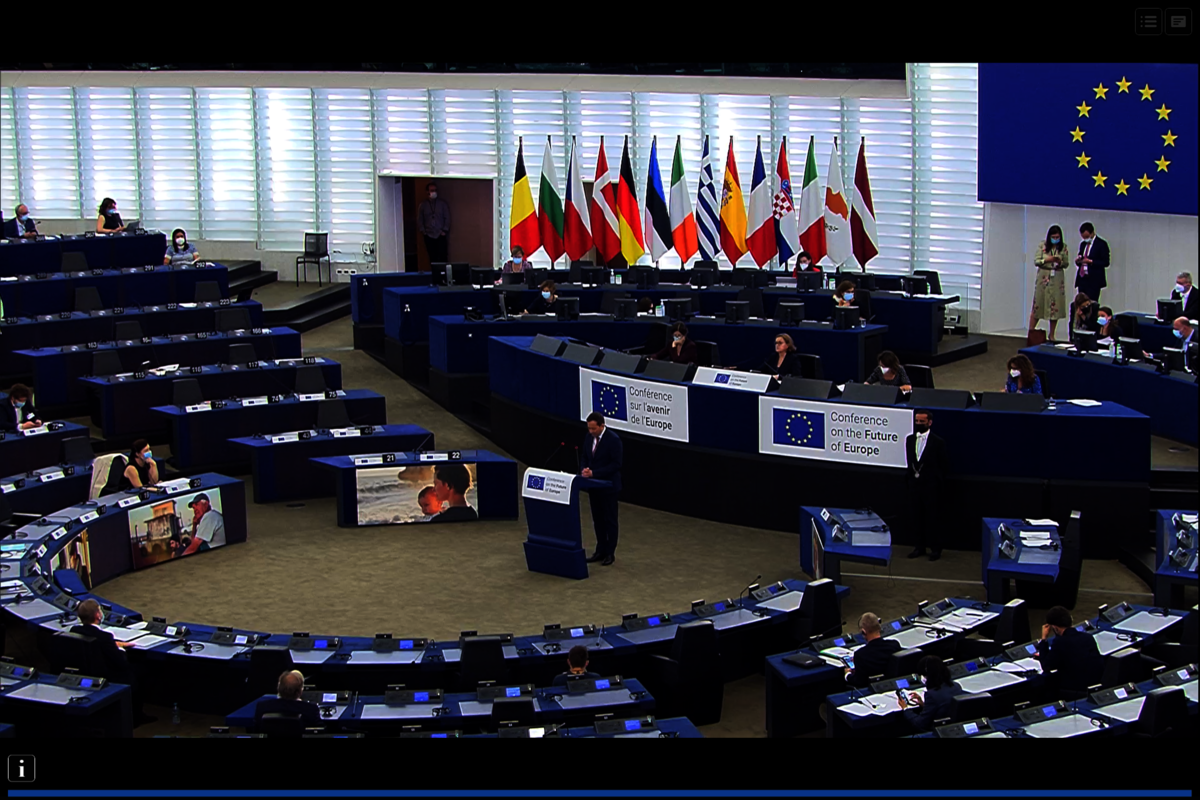 Eerste plenaire vergadering CoFE - Eerste Kamer der Staten-Generaal