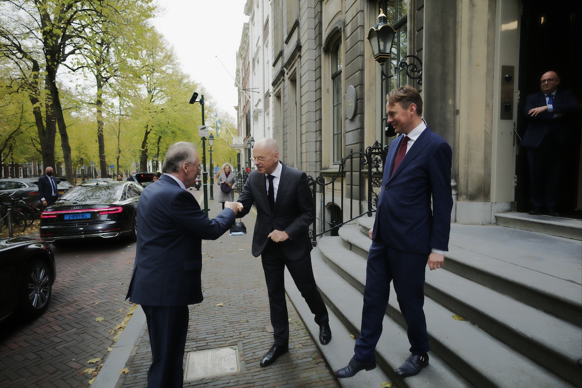Staten-Generaal ontvangen Voorzitter Duitse Bundesrat - Eerste Kamer der Staten-Generaal