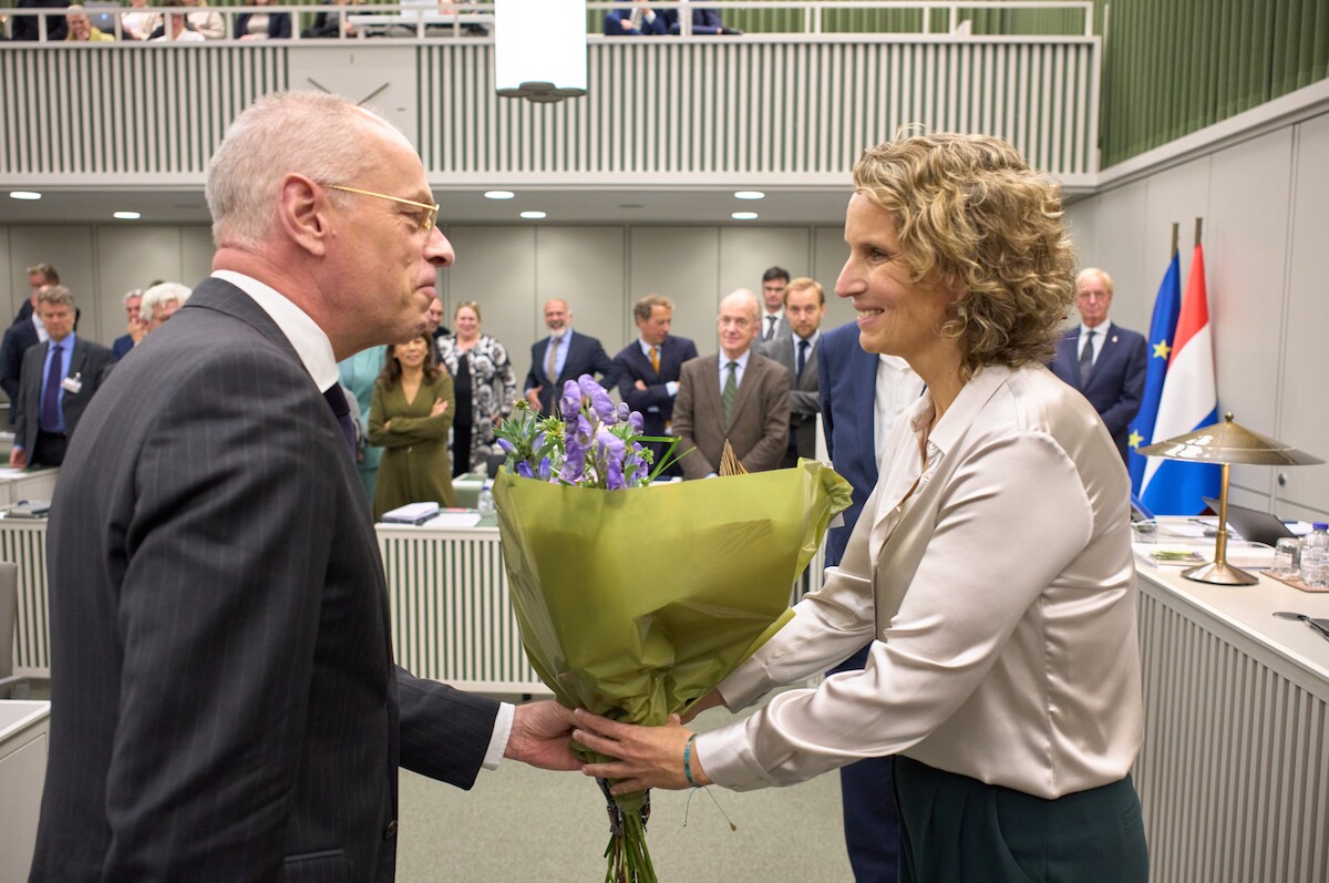 Krijnen (GroenLinks) geïnstalleerd als Eerste Kamerlid - Eerste Kamer der Staten-Generaal