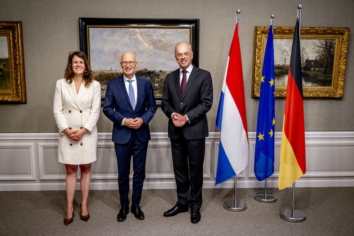 Staten-Generaal ontvangen Voorzitter Duitse Bundesrat - Eerste Kamer der Staten-Generaal